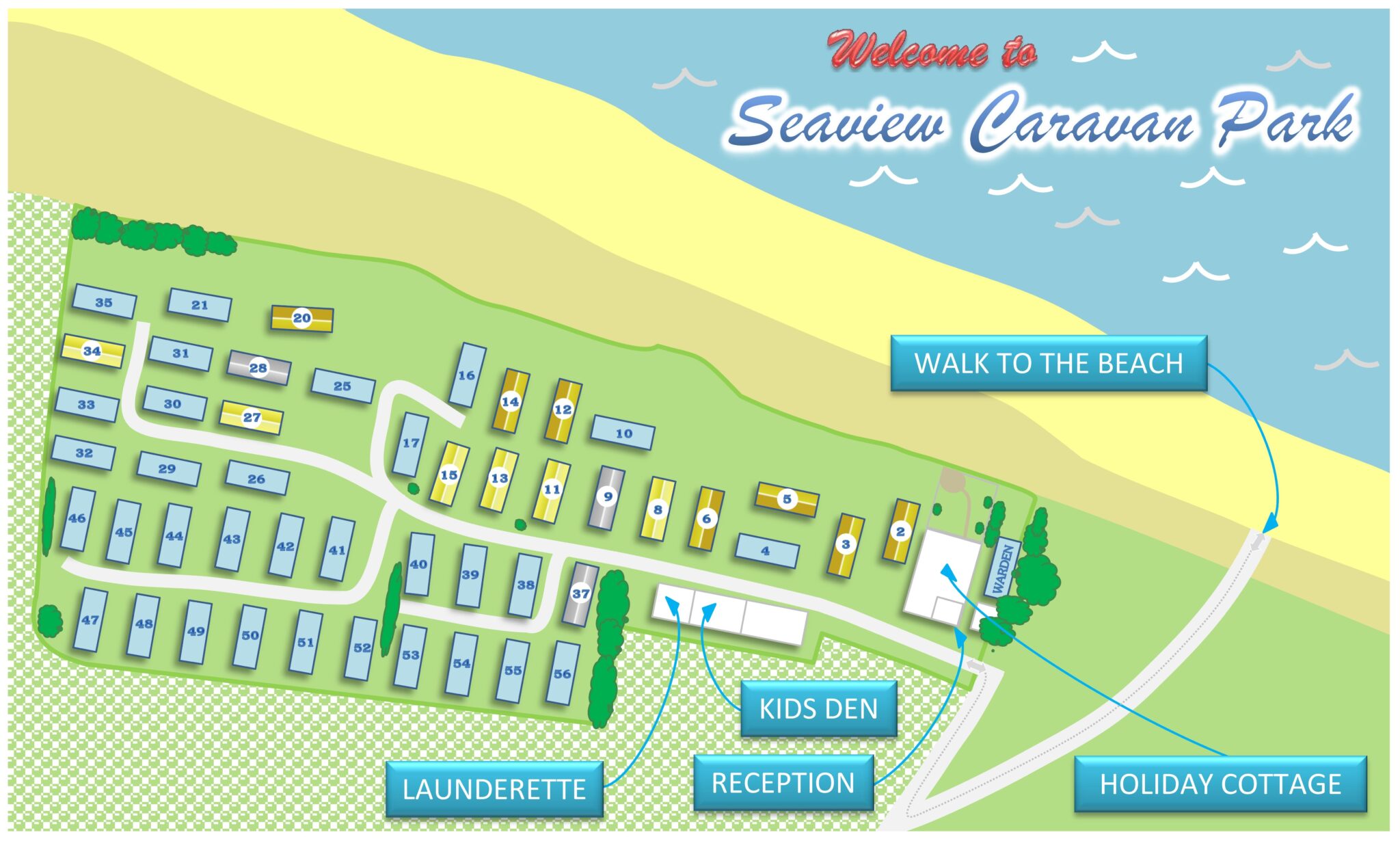 Facilities - Seaview Caravan Park